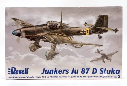 Collectable Revell Junkers Ju 87 D Stuka 1:48 Aircraft Model Kit ...
