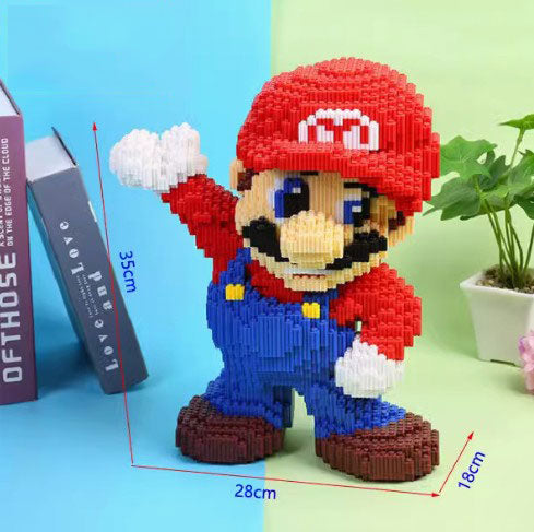 BUILDING BLOCKS BRICKS MARIO BB069 35 X 28 X 18 CM 8498 PIECE – toysharbour